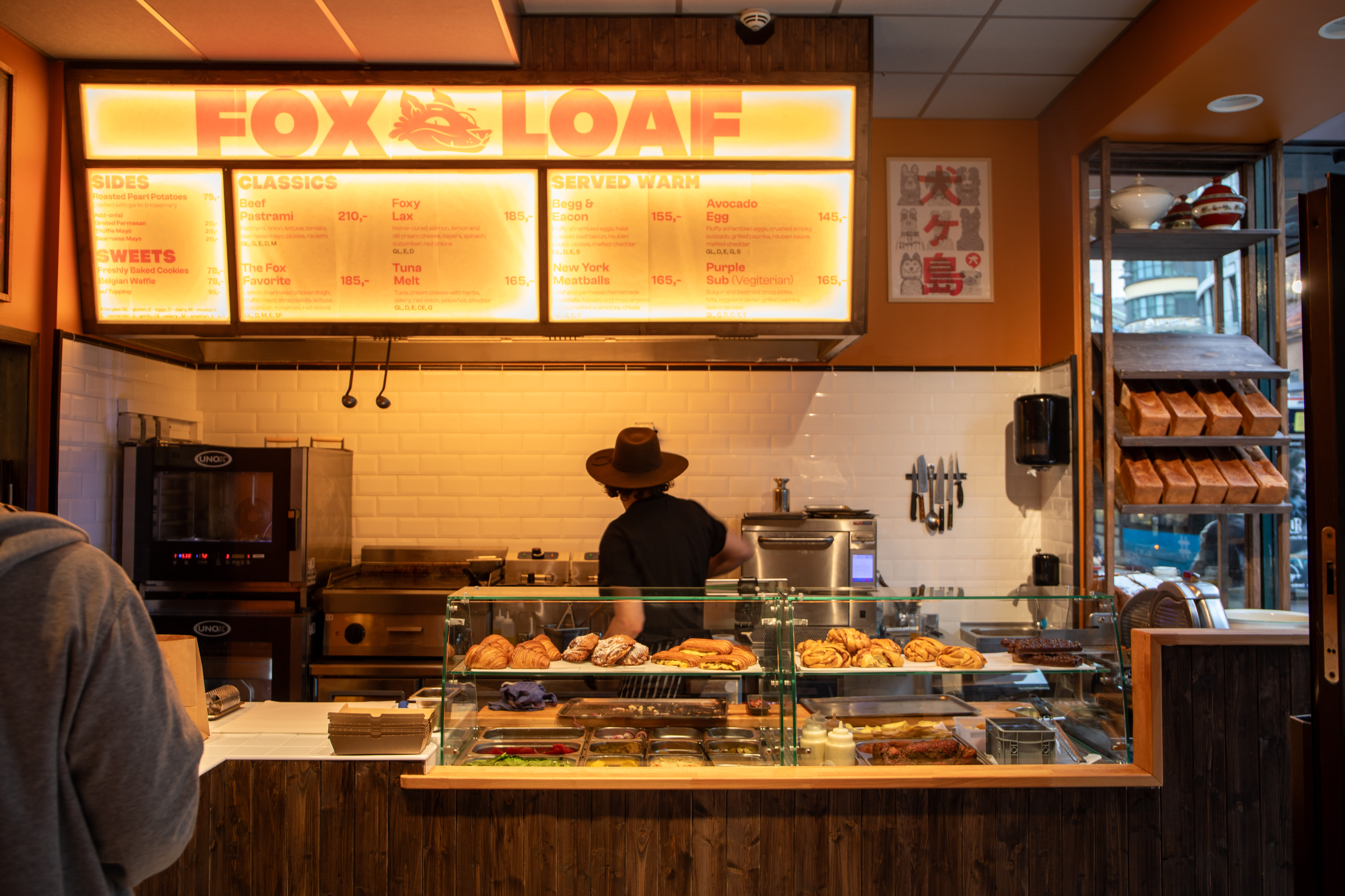 På Fox & Loaf kunne vi spist lunsj hver dag