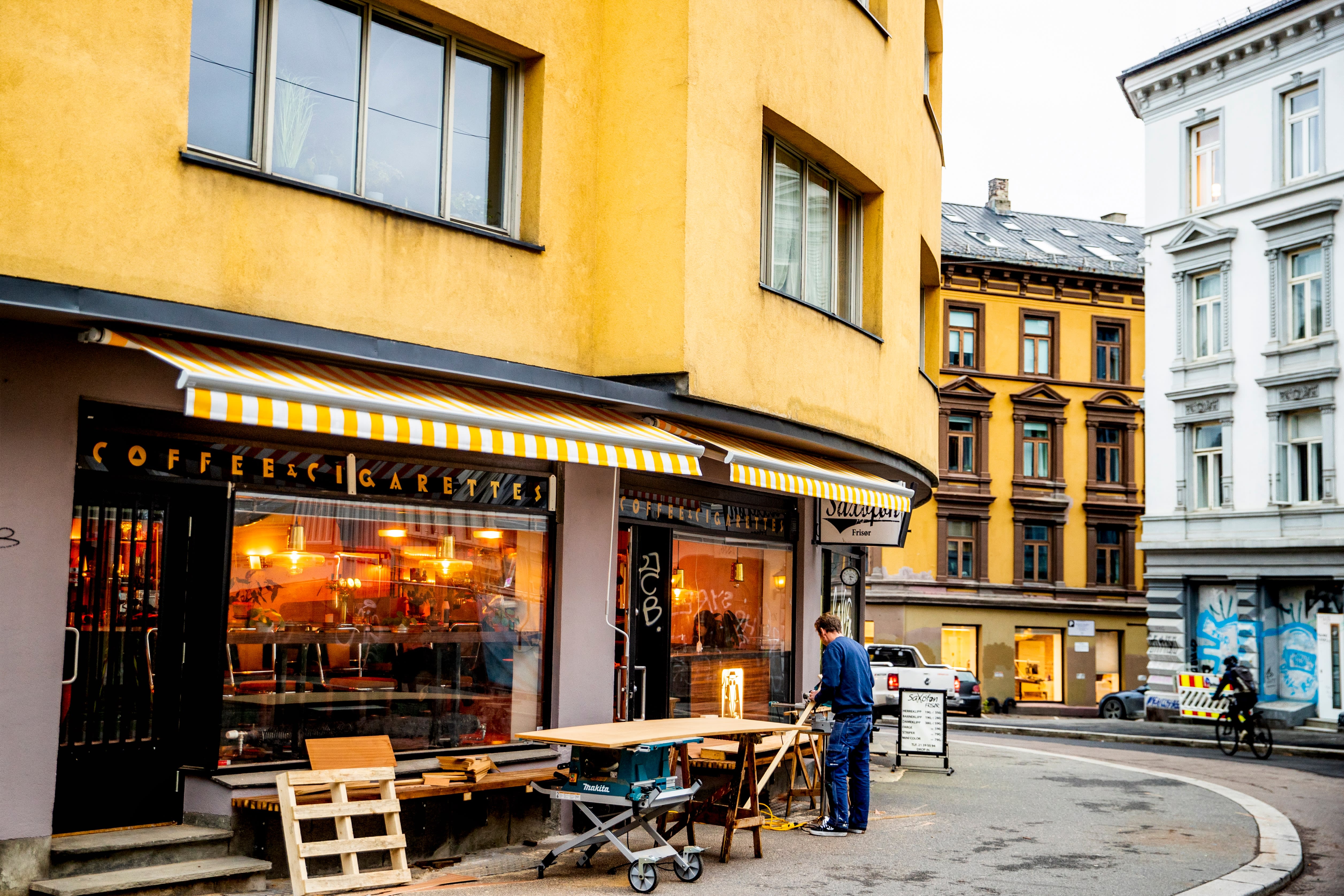 Kaffe, cocktails og utsikt helt til Ekeberg