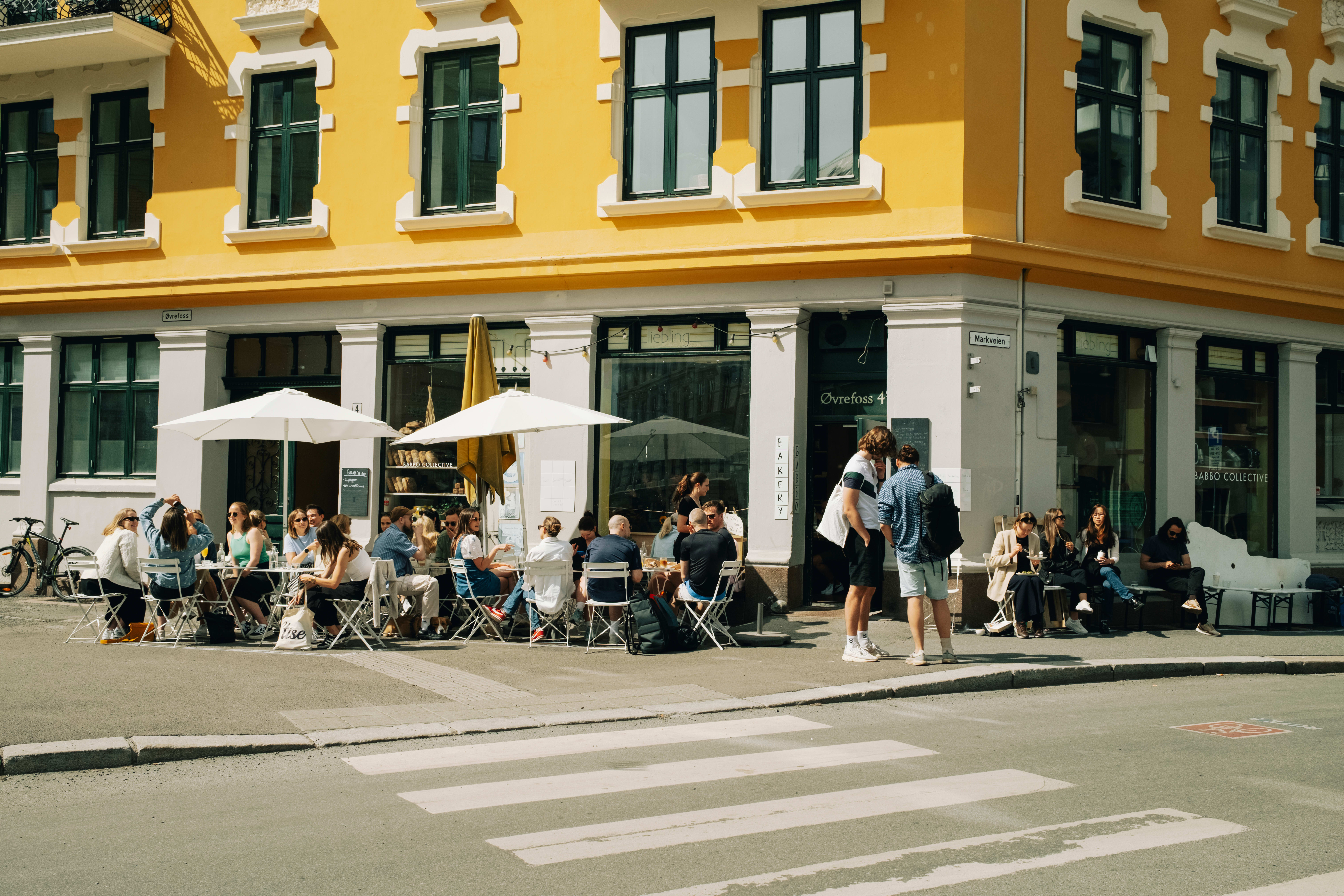 Lunsj eller brunsj utendørs i Oslo
