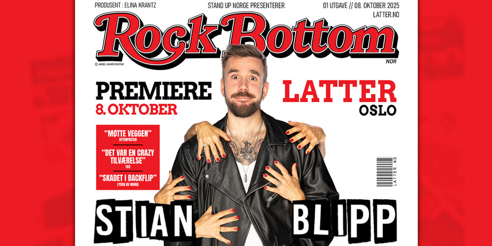 Stian Blipp med sitt soloshow: "RockBottom" — A-kortet