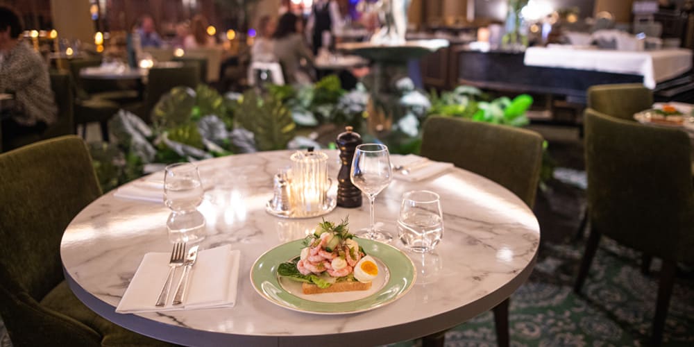 Kampanje: Få A-kort rabatt på A la carte i Vinterhagen på Hotel Bristol ...