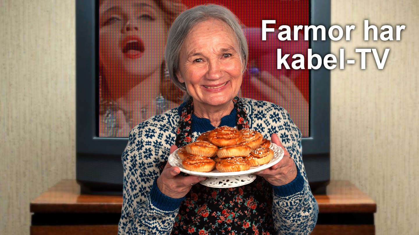 Ekstra: Farmor har kabel-TV — Fordel