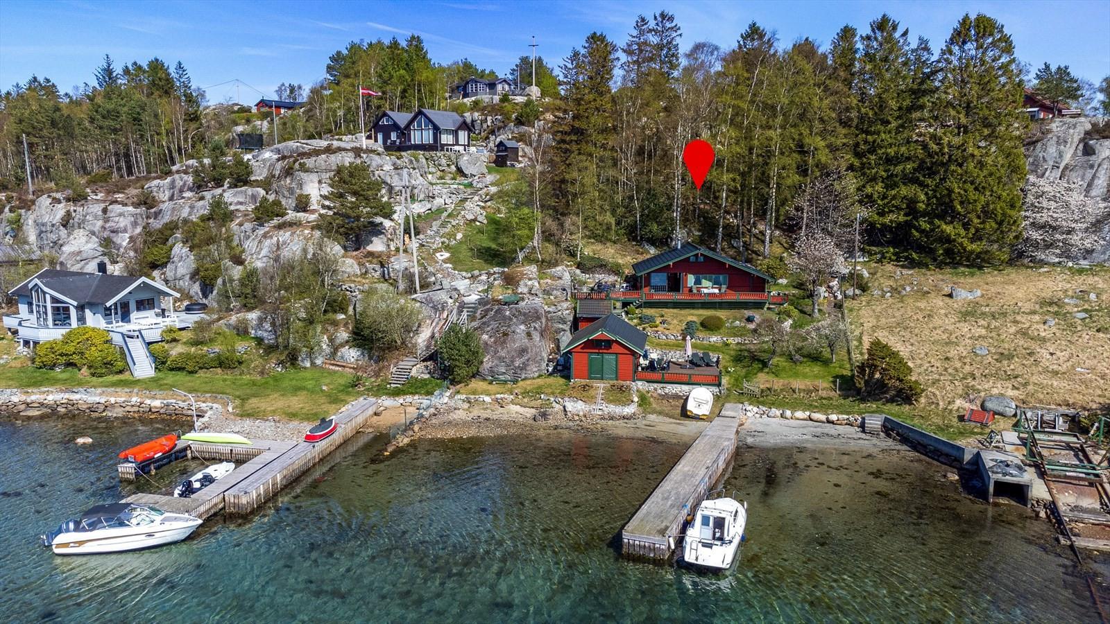 Denne fritidseiendommen ble solgt 1,8 millioner over prisantydning Denne fritidseiendommen ble solgt 1,8 millioner over prisantydning