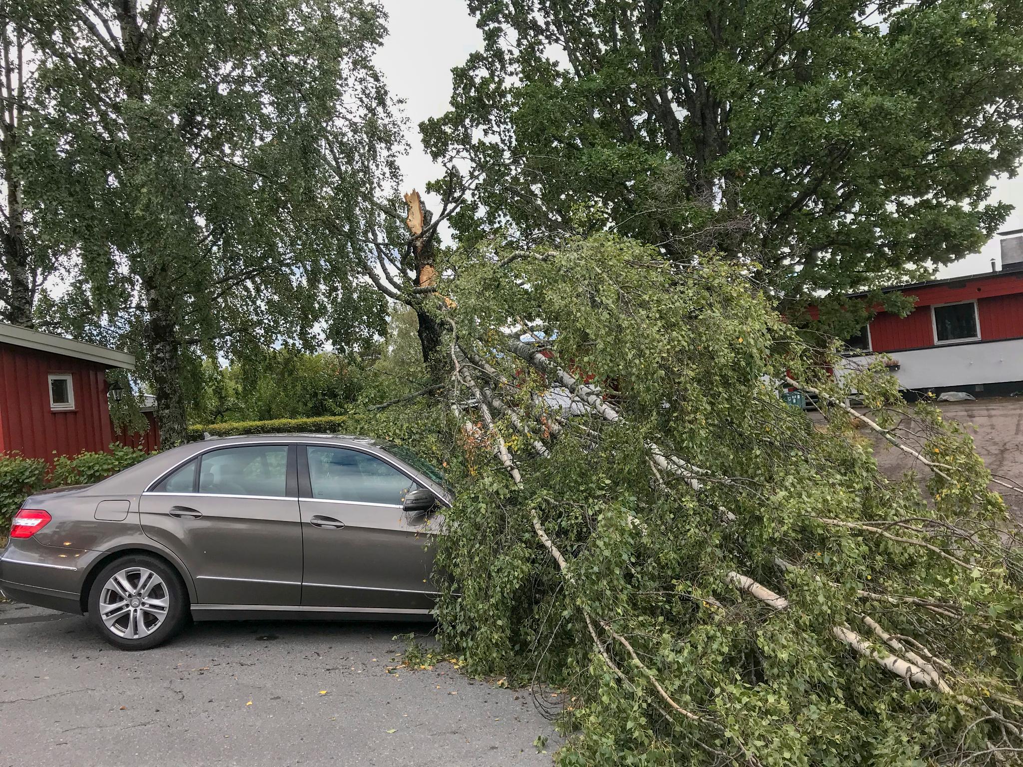 Hundrevis av skader etter helgens uvær Hundrevis av skader etter helgens uvær