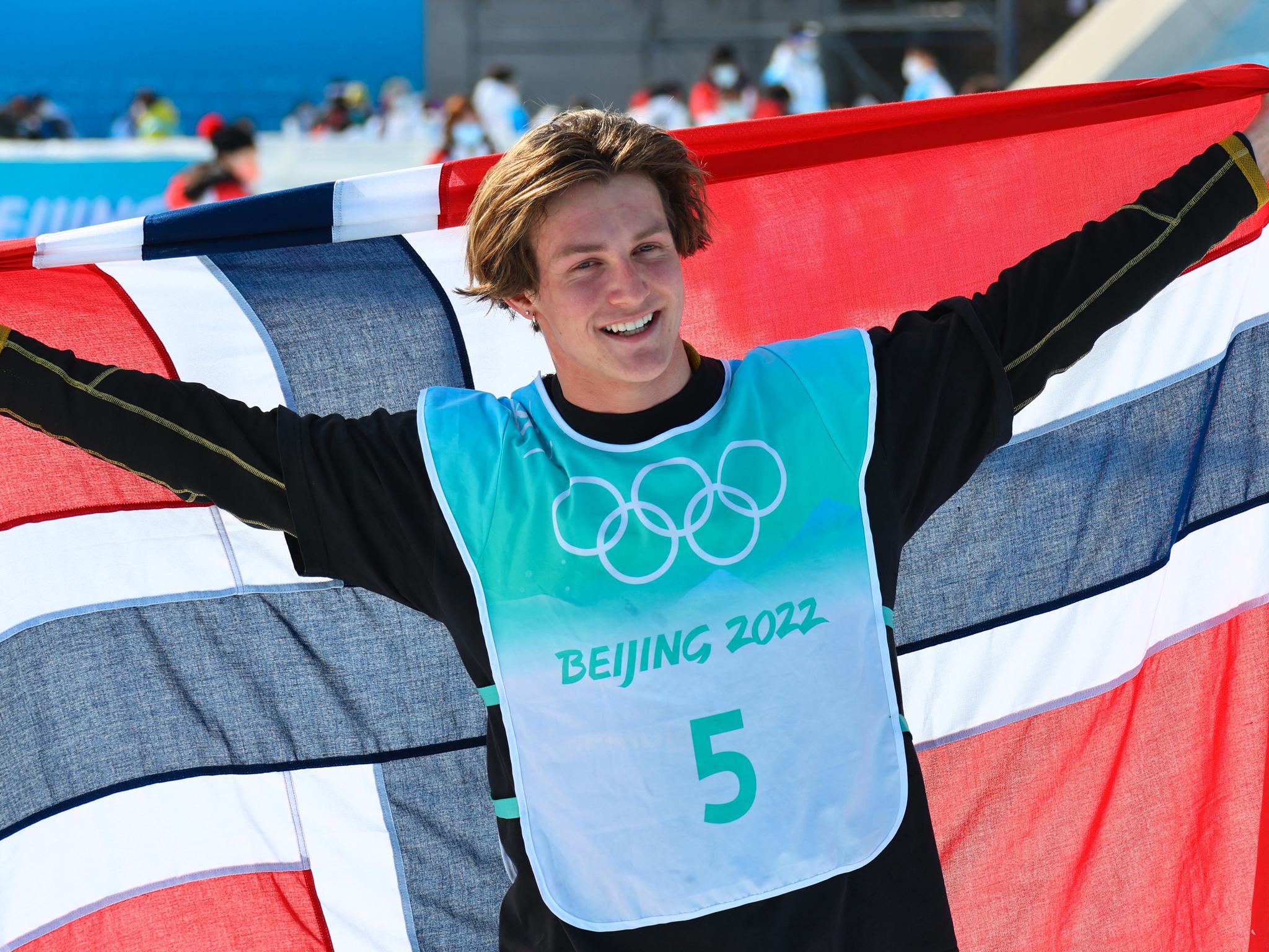 Birk Ruud med historisk gull i big air, friski Birk Ruud med historisk gull i big air, friski