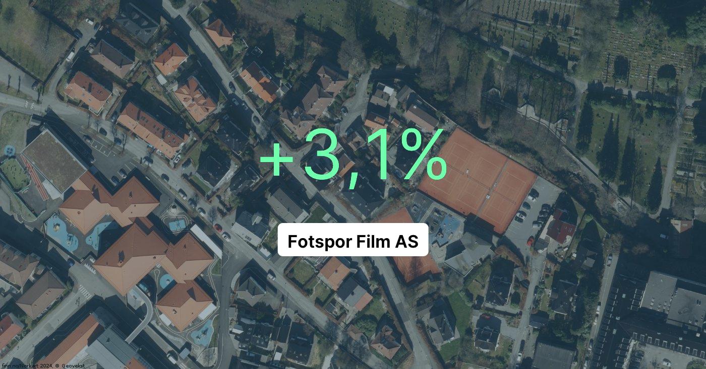 Fotspor Film AS i 2023: Her er tallene Fotspor Film AS i 2023: Her er tallene