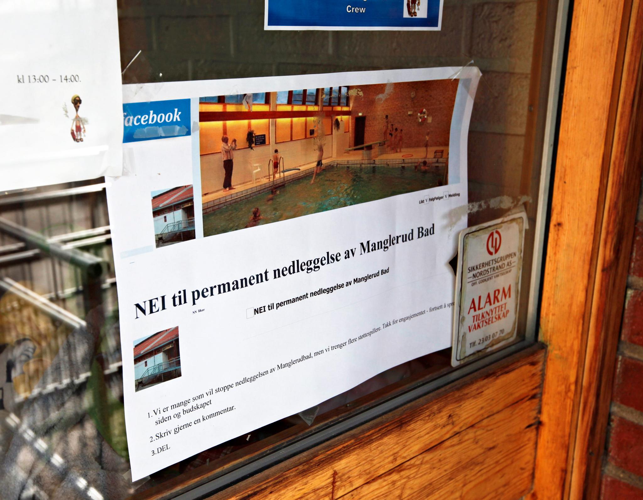 Politikerne vil gi Manglerud bad forlenget liv Politikerne vil gi Manglerud bad forlenget liv