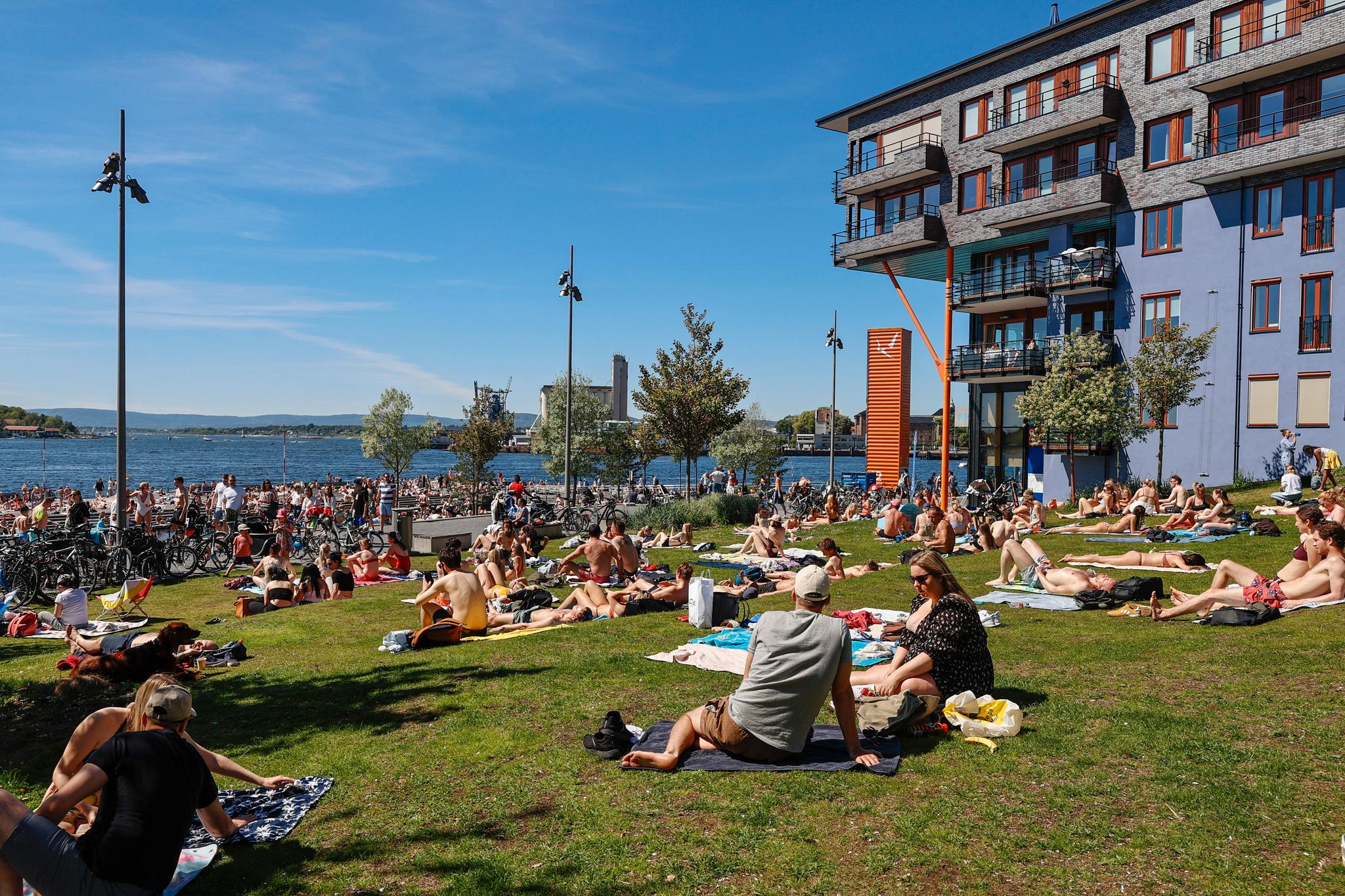 Flere tusen samlet seg i parkfester Flere tusen samlet seg i parkfester