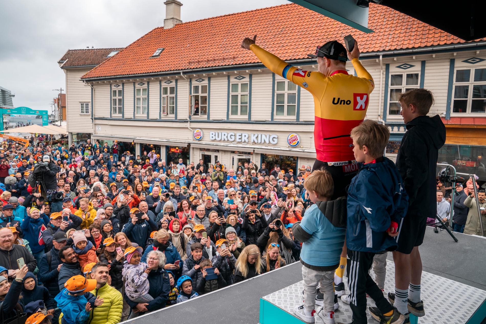 Alexander Kristoff vant siste etappe av Tour of Norway Alexander Kristoff vant siste etappe av Tour of Norway